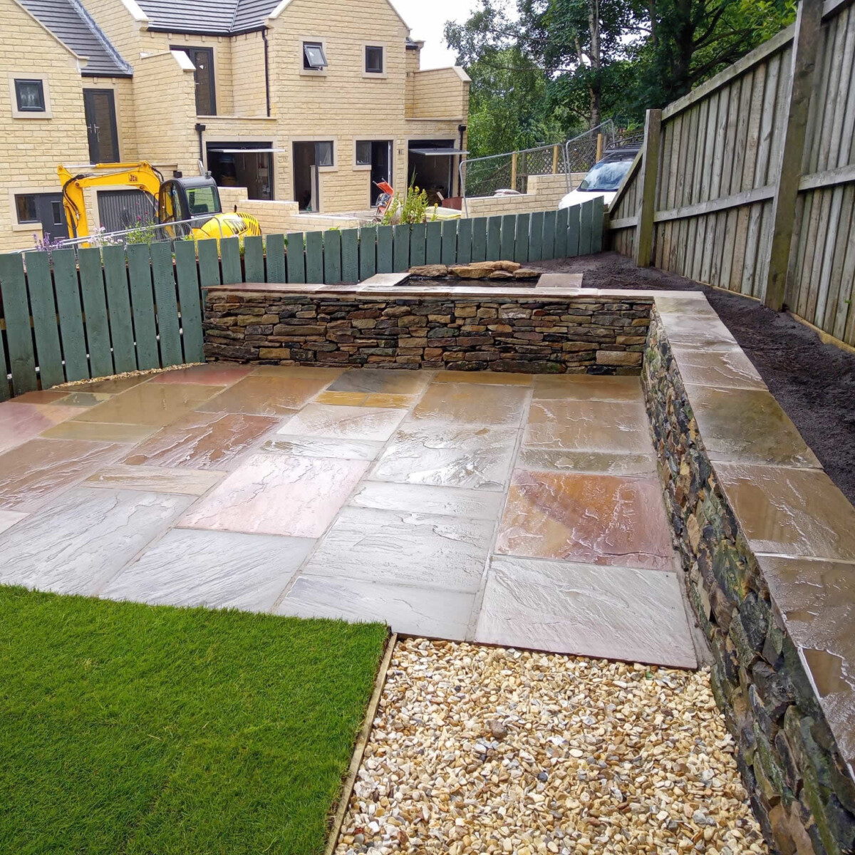 Easypave Yorkshire Buff Brushed and Tumbled Paving - Available from ...